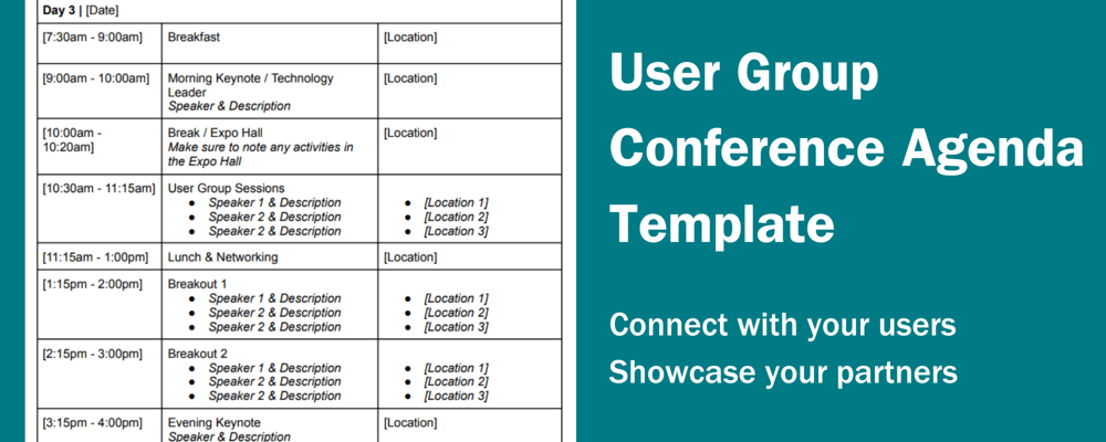6 conference agenda template & examples to improve event engagement.